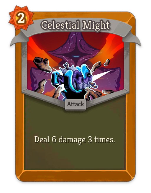 Celestial Might – Regent Common Attack – Slay the Spire 2 Card ...