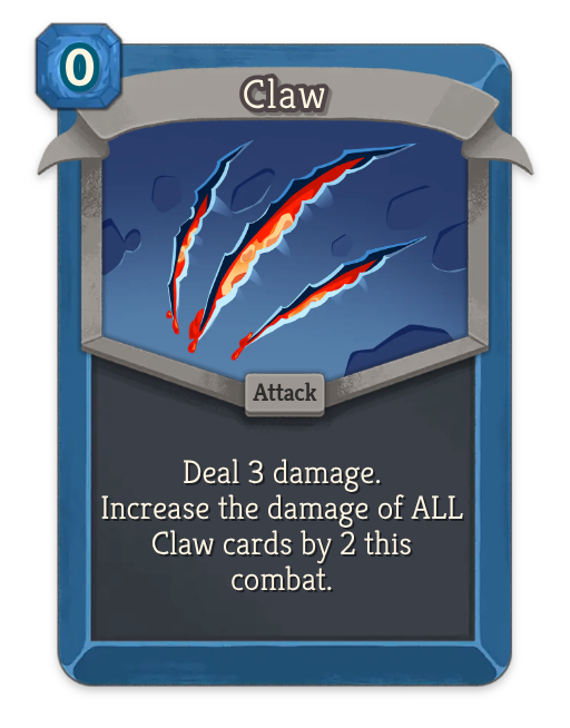Claw – Defect Common Attack – Slay the Spire 2 Card – Untapped.gg