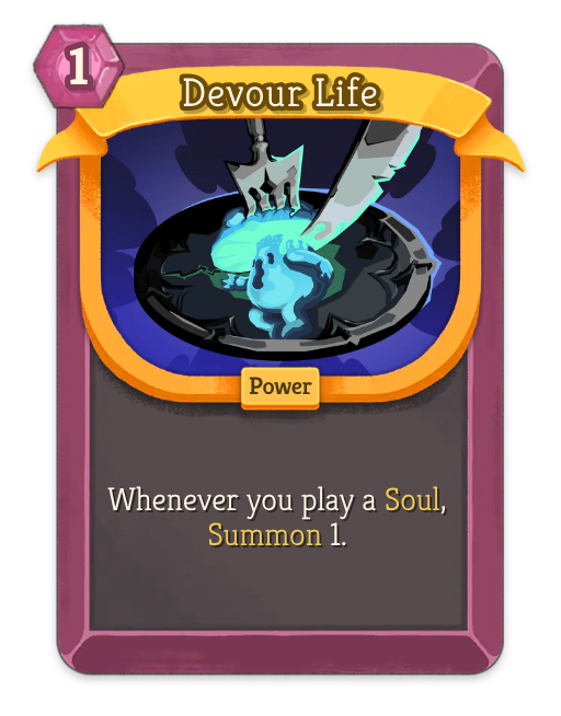 Devour Life – Necrobinder Rare Power – Slay the Spire 2 Card – Untapped.gg