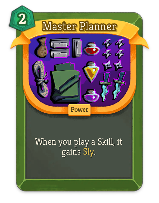 Master Planner – Silent Rare Power – Slay the Spire 2 Card – Untapped.gg