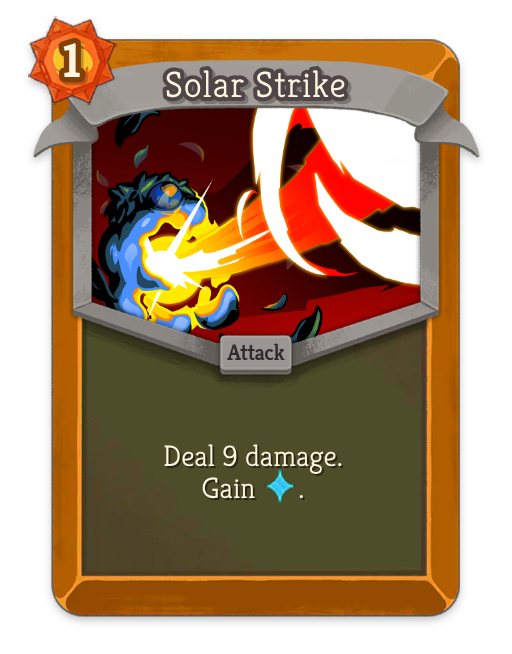 Solar Strike – Regent Common Attack – Slay the Spire 2 Card – Untapped.gg