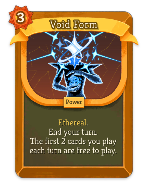 Void Form – Regent Rare Power – Slay the Spire 2 Card – Untapped.gg